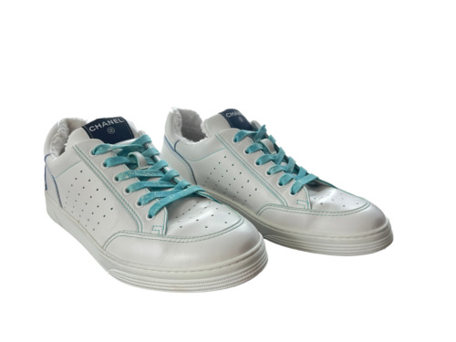 Chanel logo calfskin sneakers - Gem Chanel logo calfskin sneakers - Gem