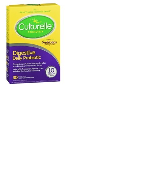 Culturelle Digestive Daily Probiotic 30 Capsules (2 boxes of 30 ...
