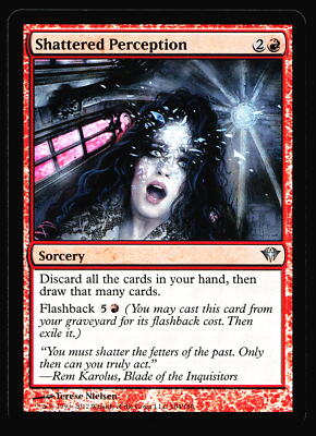 Shattered Perception Dark Ascension #104 Foil Uncommon MTG Card R4-141 ...