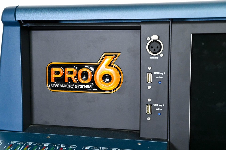 Midas PRO6 64-Channel Digital Console with DL371 Audio System Engine ...