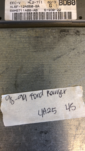 XL5F-12A650-BA ecm ecu computer 1998-1999 Ford Ranger TESTED | eBay