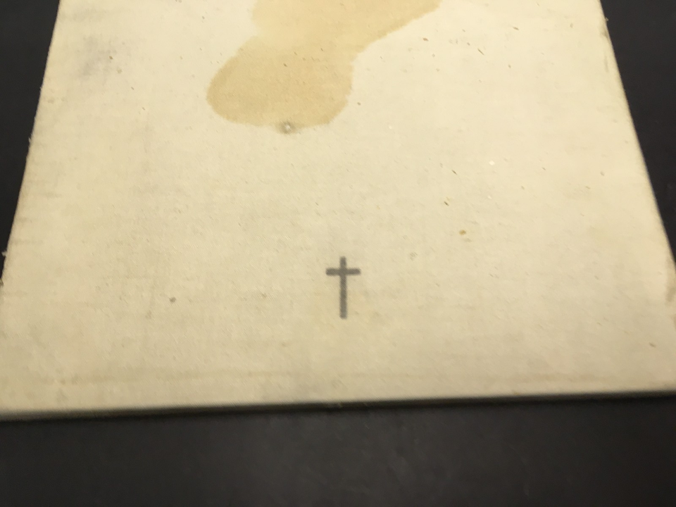 Vintage church Marble ALTAR stone 1st CLASS relic WITH ORIGINAL COVER ...