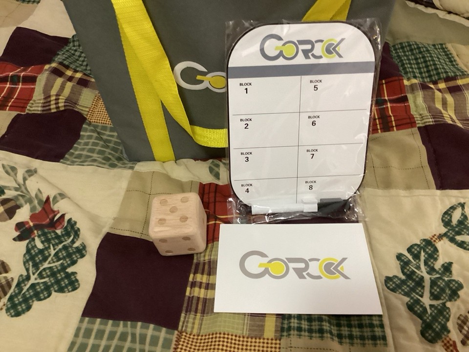 GOROCK Giant Tumble Tower, Indoor Outdoor Stacking Timber Games for ...
