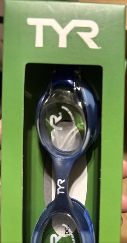 TYR Kids Swimple Goggles Tie Dye Blue/LtBlue/Clear Age 3 And Up NEW In ...