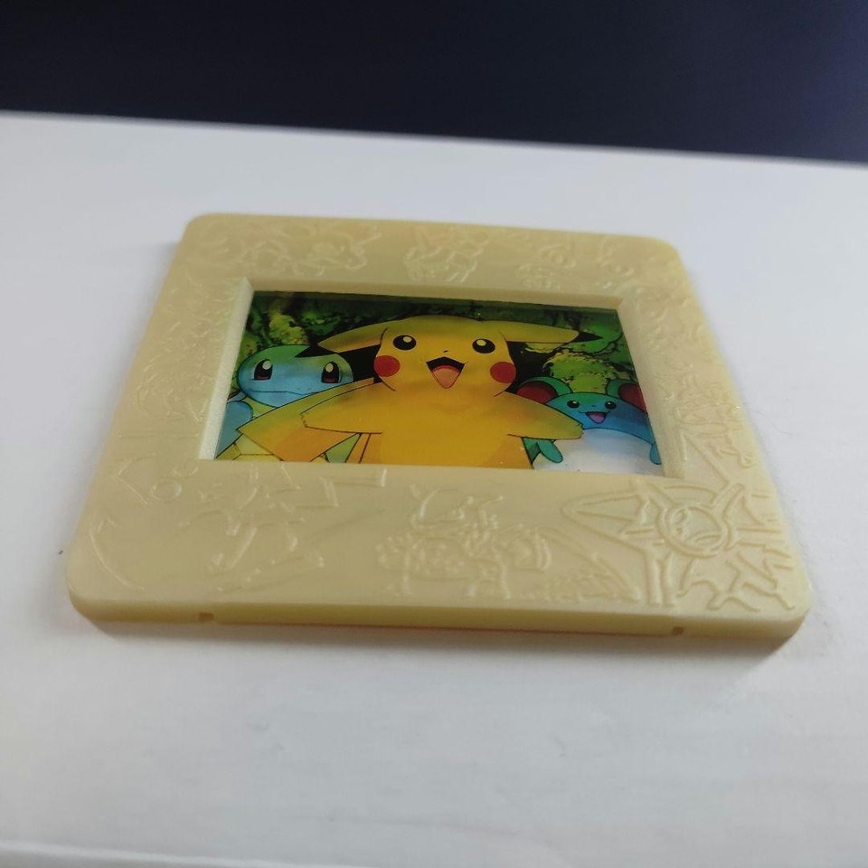 Pokemon Pikachu Picture Frame Meiji Squirtle Marill toy Anime Japan ...