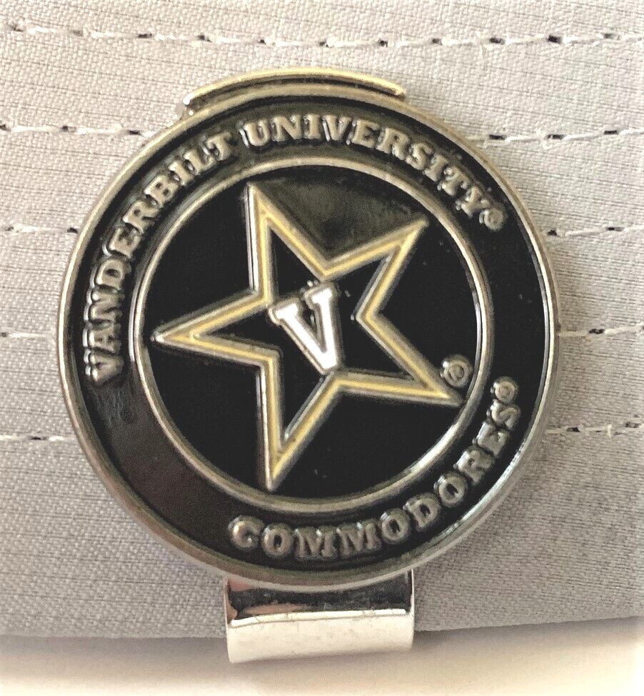 New Vanderbilt University Ball Marker with Magnetic Hat Clip | eBay