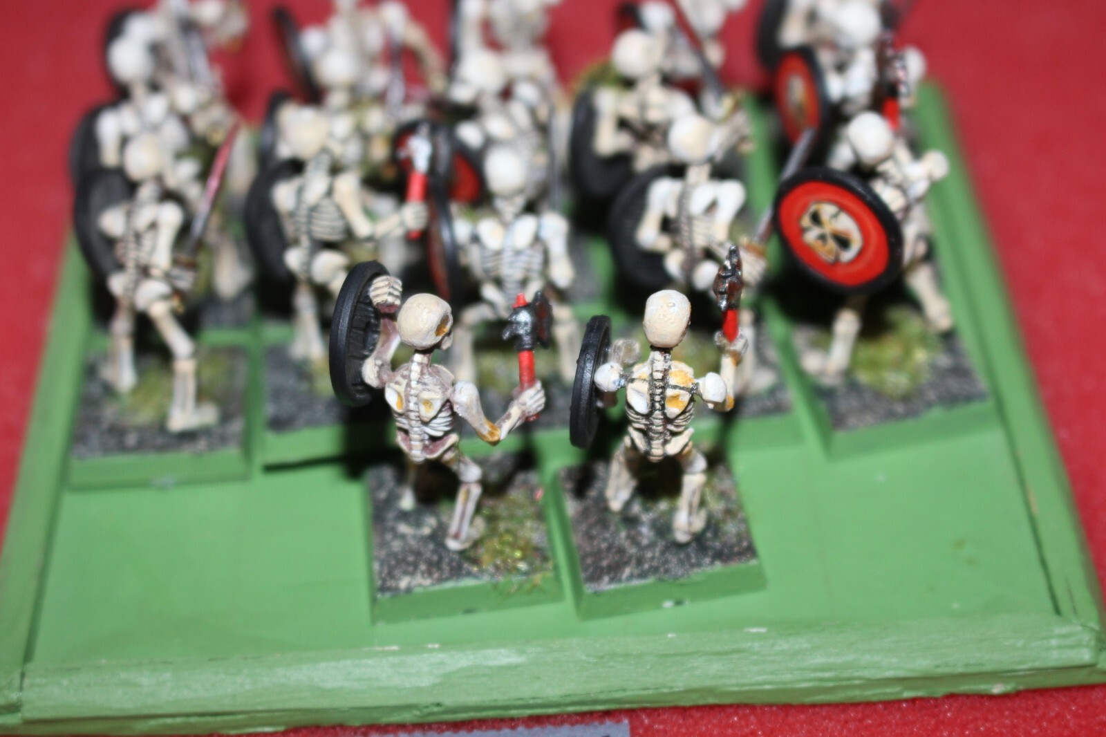 Games Workshop Warhammer Undead Skeletons Skeleton Warriors Regiment ...
