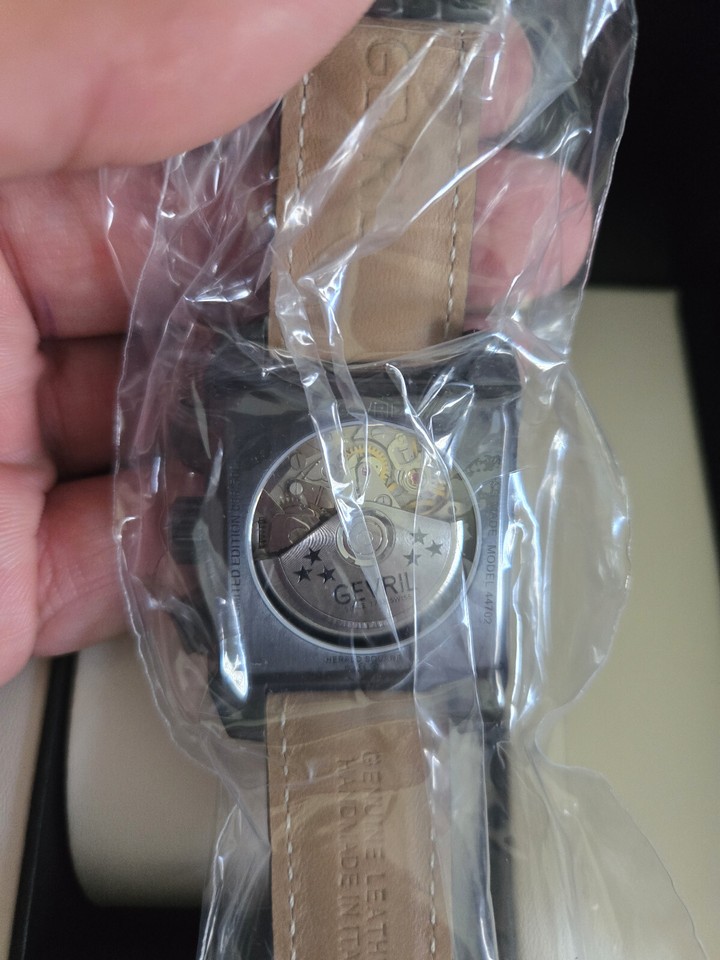 Gevril Herald Square watch 44702 Black | eBay