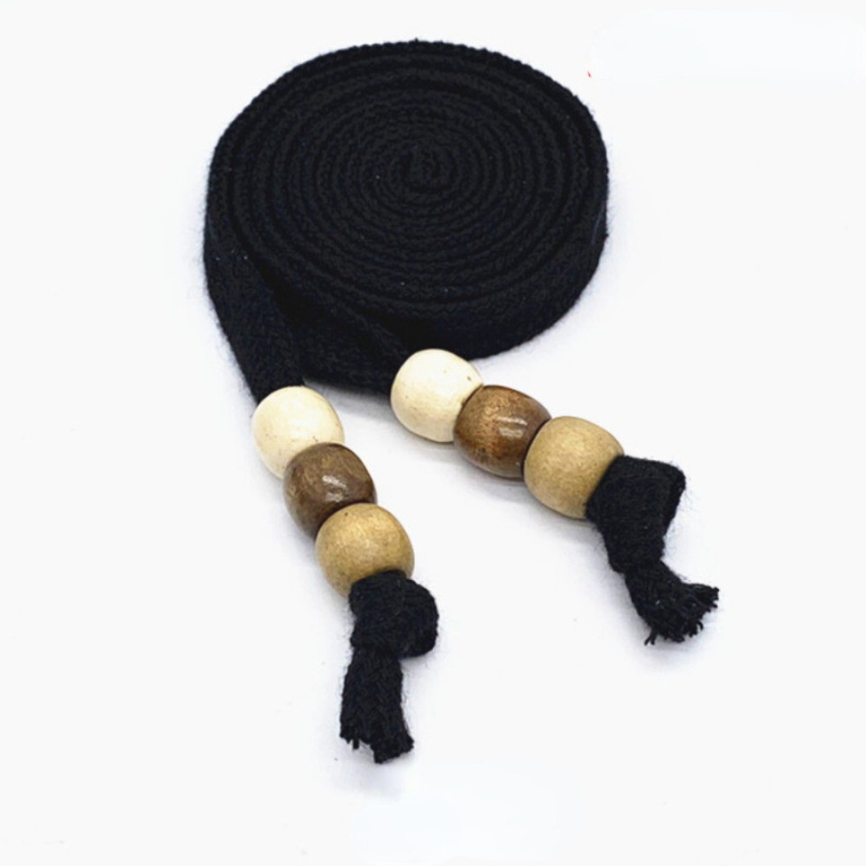 Wooden Beaded Cotton Drawstring Cord Replacement Rope for Hoodie Pants ...