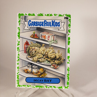 2021 Garbage Pail Kids Food Fight Base Booger Green #20a DECAY RAY | eBay