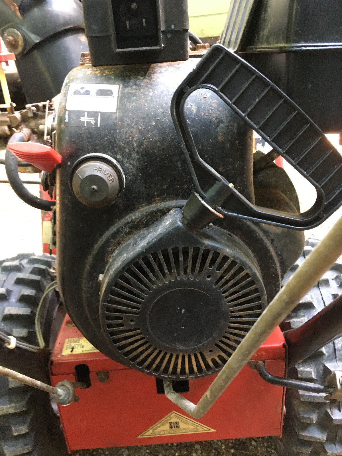 Tecumseh HSK60 6 HP Single Shaft Engine w/electric start! | eBay