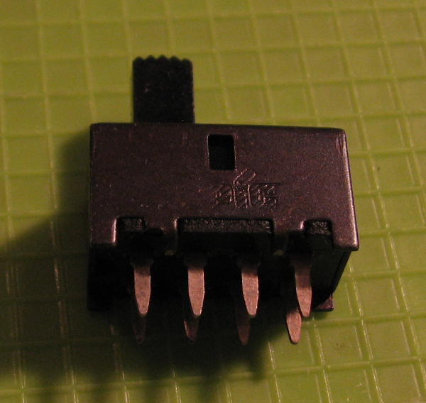 3qty Slide Switch DP3T 2P3T Three 3 Position 8 pins 20mm x 10.7mm Metal ...