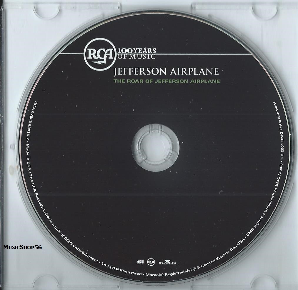 JEFFERSON AIRPLANE- The Roar Of Jefferson Airplane- Psychedelic Folk ...