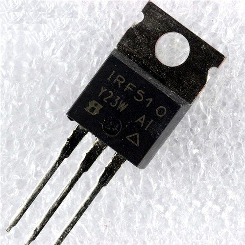 10 pcs IRF510 IRF510PBF IRF510N IT TO220 N-channel Power Transistor ...