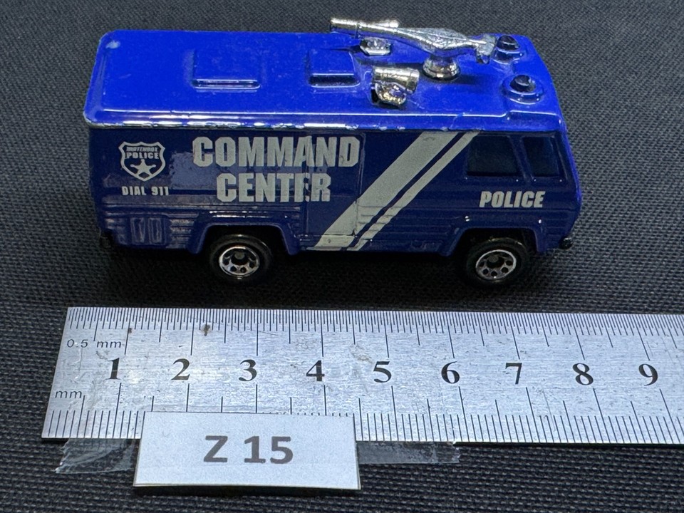 Matchbox Police Command Vehicle Diecast Collectable (Scale 1:114) | eBay