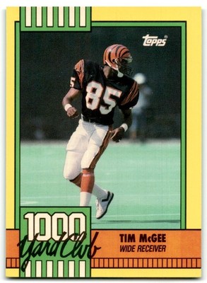 1990 Topps Tim McGee Cincinnati Bengals #274 | eBay
