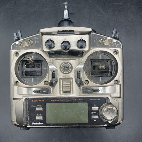 FUTABA T9CAP Computer Transmitter For RC Airplanes Untested Read Below ...