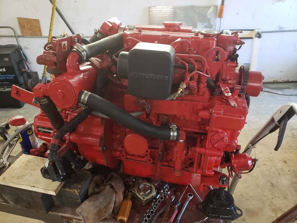 Westerbeke 30m , Marine Diesel Engine 3 Cylinder with gear | eBay