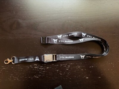 TT+ AUDIO CUSTOM OEM LANYARD WITH RELEASABLE CLIP | eBay