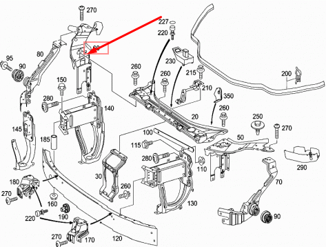 Mercedes-Benz A2116200416 online kaufen | eBay