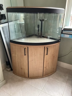 Fluval 190L Corner Fish Tank | eBay UK