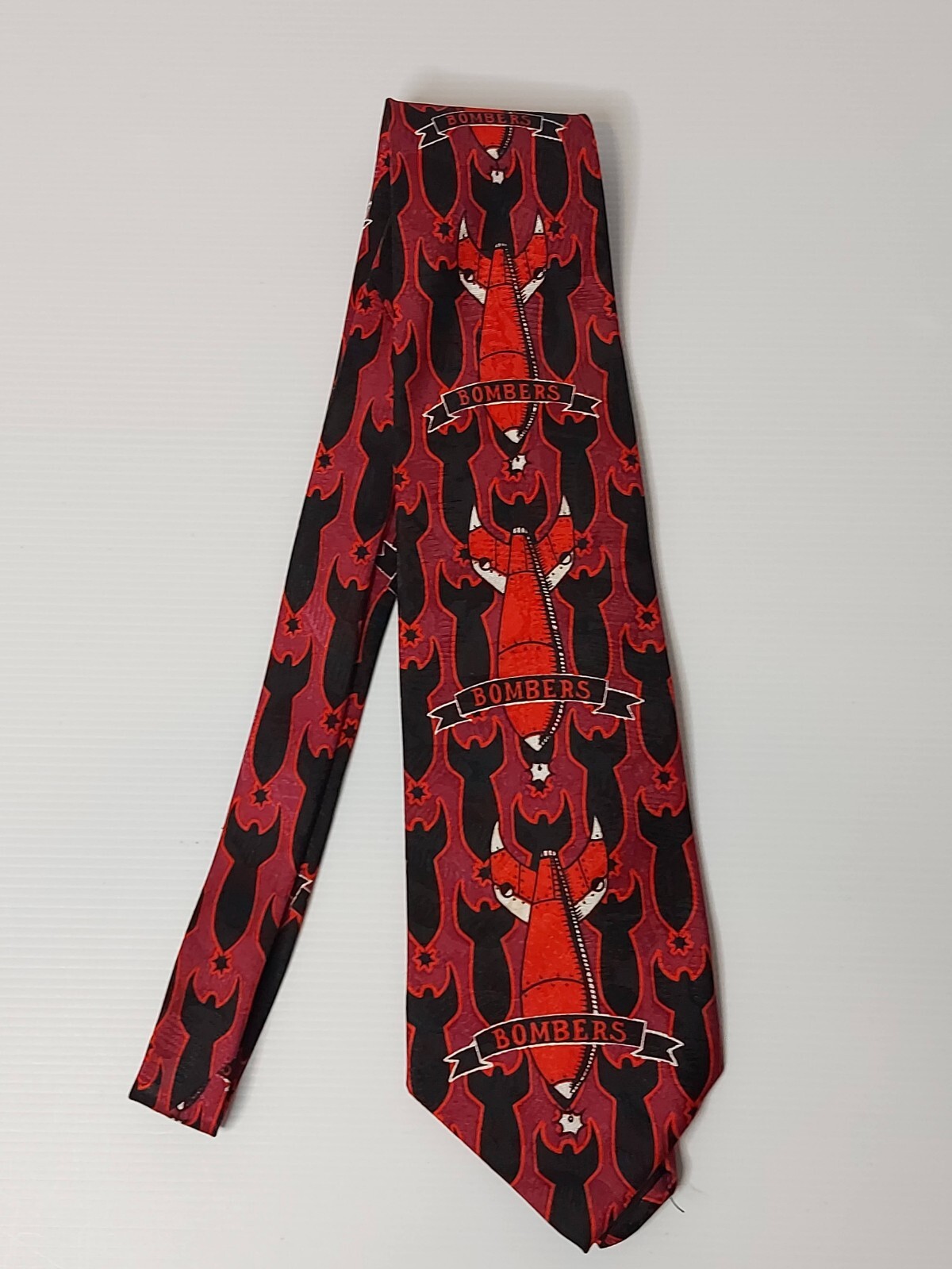 Vintage Davenport AFL Essendon Bombers Tie Retro 90s … - Gem
