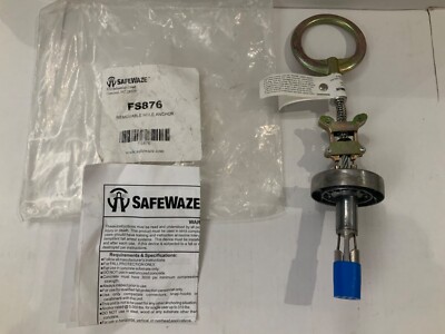 Safewaze FS876, Removable Concrete Hole Anchor | eBay
