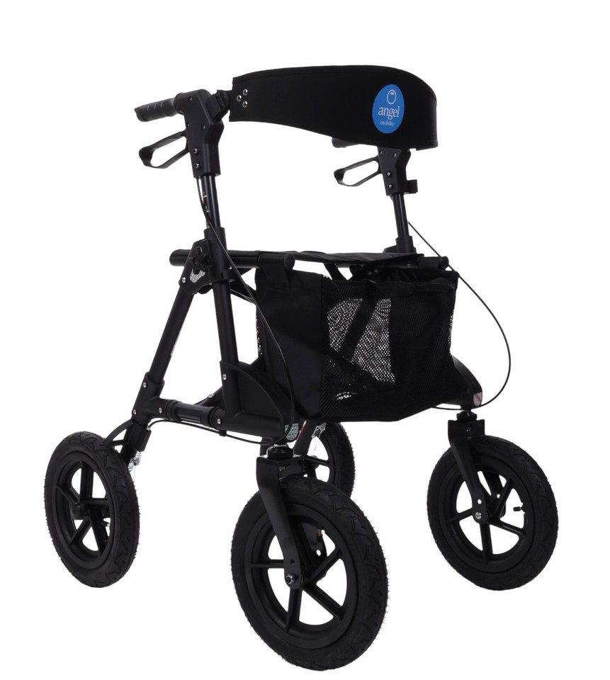 Angel Mobility AMR006 All Terrain Lightweight Folding Rollator With ...