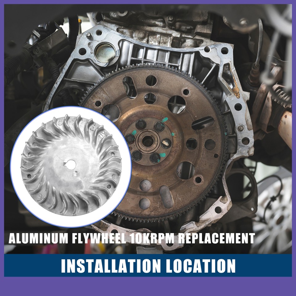 Flywheel ONE Custom for Honda GX200 Clone 196cc BSP Tilly | eBay