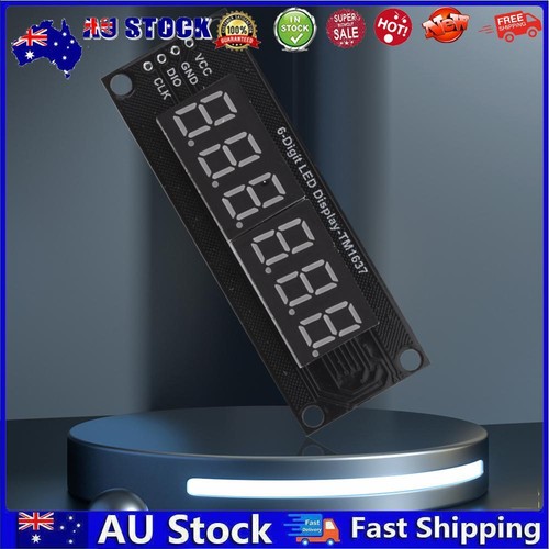 0.36 Inch Digital LED Module TM1637 6-Digit 7-Segment for Arduino ...