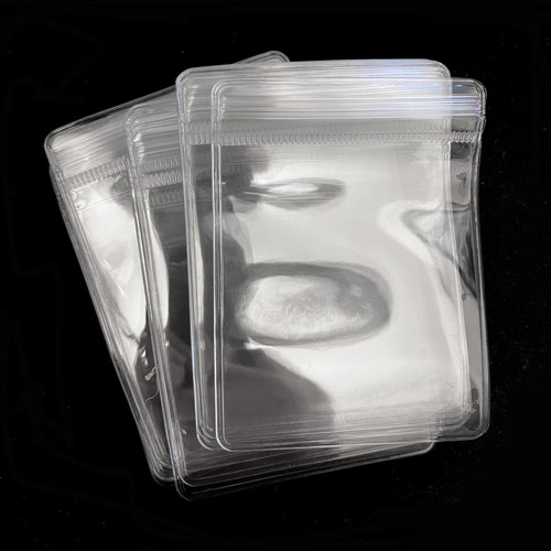 100 Protector Plastic Pocket Zip Bags for 2x2 Coin Flips, Coin ...