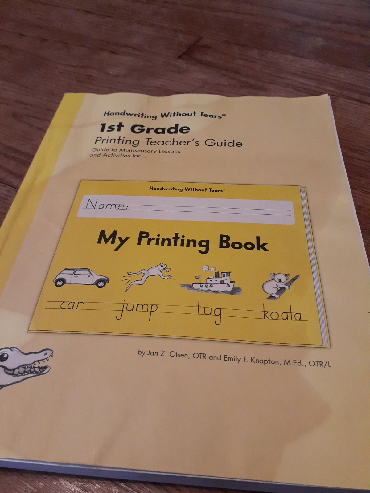 1st Grade Printing Teacher's Guide by Jan Z. Olsen and Emily F. Knapton ...