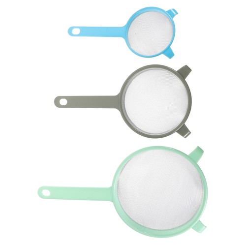 Stainless Steel Flour Sifters Mesh Flour Sifter Round Filter Spoon | eBay