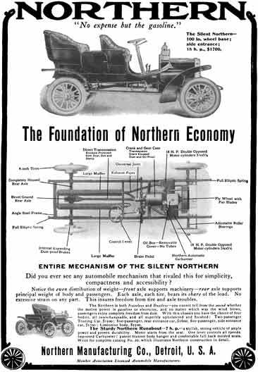 Northern c1929 - Northern Runabout 7 hp Ad - Northern 'No expense but ...