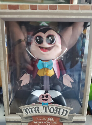 NIB Disney Parks 2020 WonderGround Gallery Mr. Toad 7” Statue Figurine ...