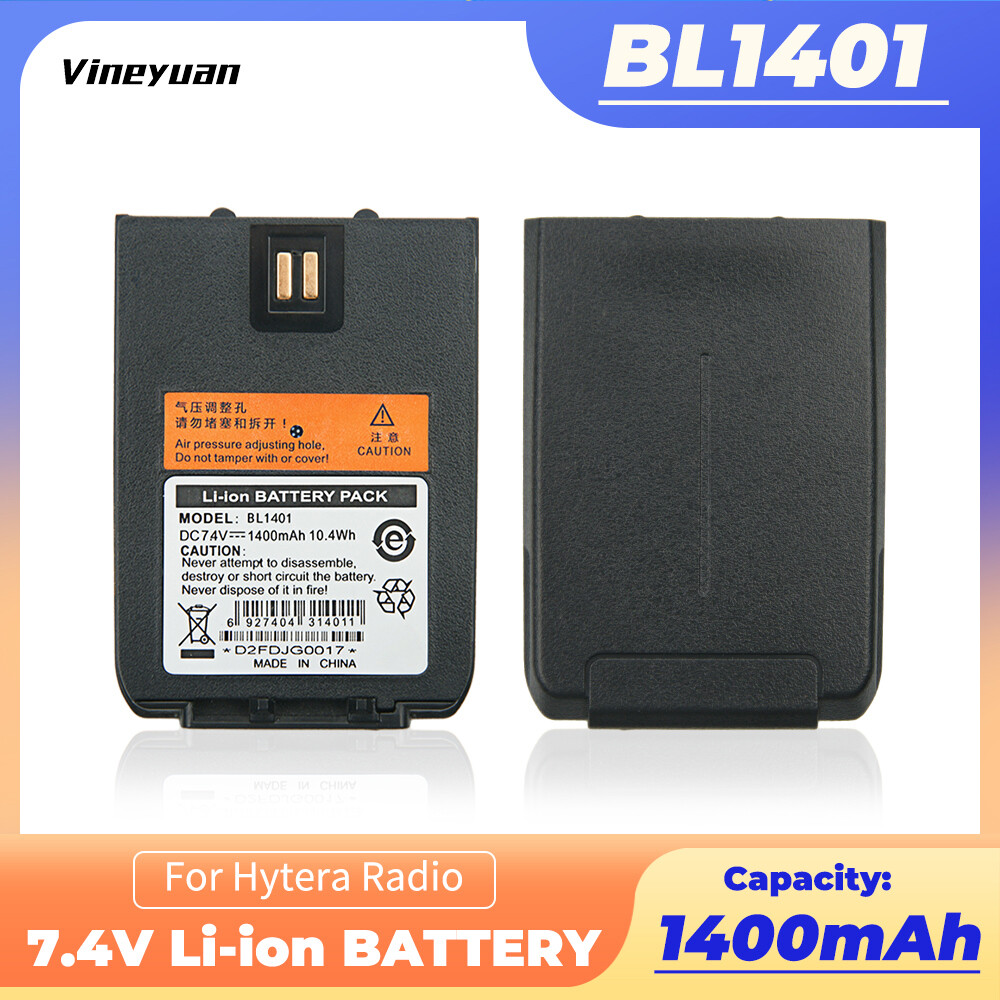 BL1401 1400mAh Replacement Battery for Hytera X1p X1e Z1p X1pi-U1 X1pi ...