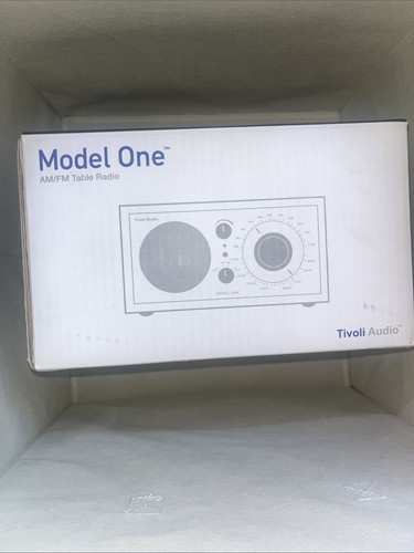 Excellent condition-Tivoli Audio Henry Kloss Model One AM/FM Radio ...