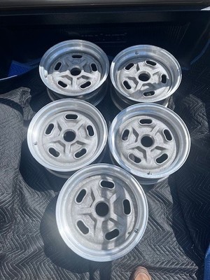 Five (5) Halibrand Alloy Racing Wheels - Knock Offs | eBay