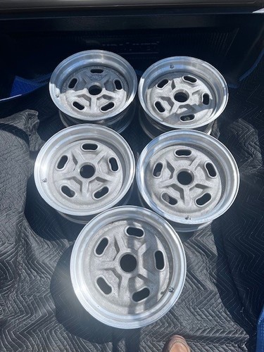 Five (5) Halibrand Alloy Racing Wheels - Knock Offs | eBay