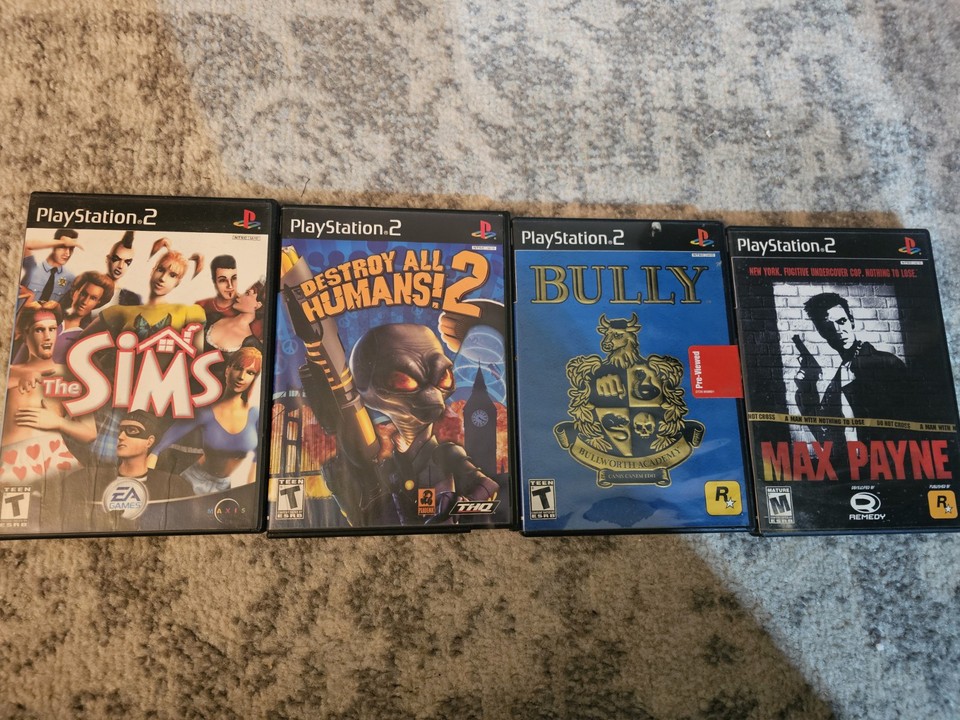 4 Games For Playstation 2 | eBay