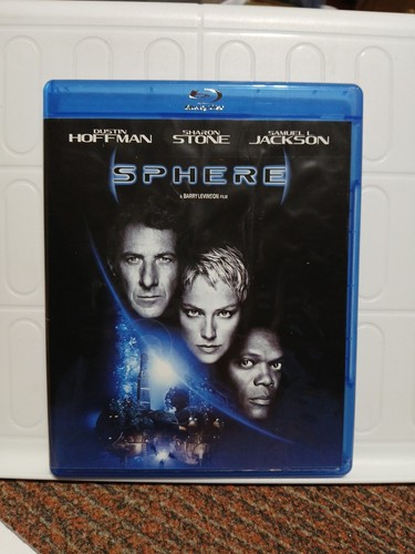 Sphere (Blu-ray, 1998) Sci-Fi Sharron Stone Dustin Hoffman Samuel ...