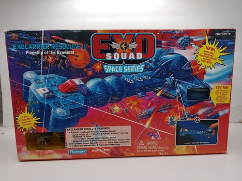RARE Vintage 1995 Playmates Exo Squad Exocarrier Resolute II | eBay