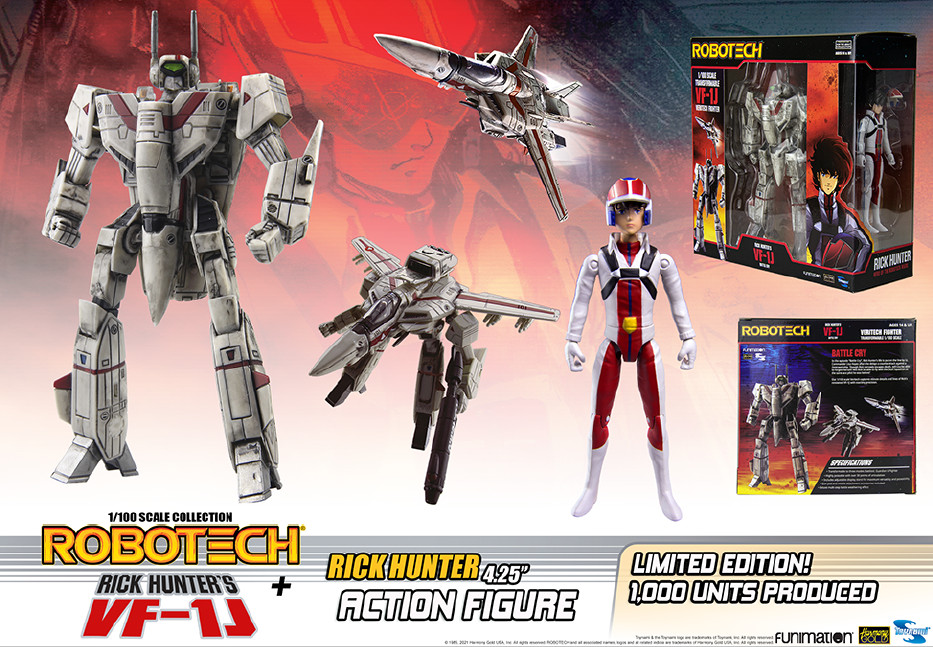 2021 Convention Exclusive ROBOTECH Battlecry Rick Hunter Veritech ...