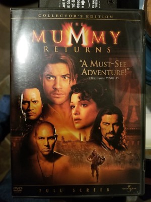 The Mummy Returns (DVD, 2001, Full Screen) 25192029547| eBay