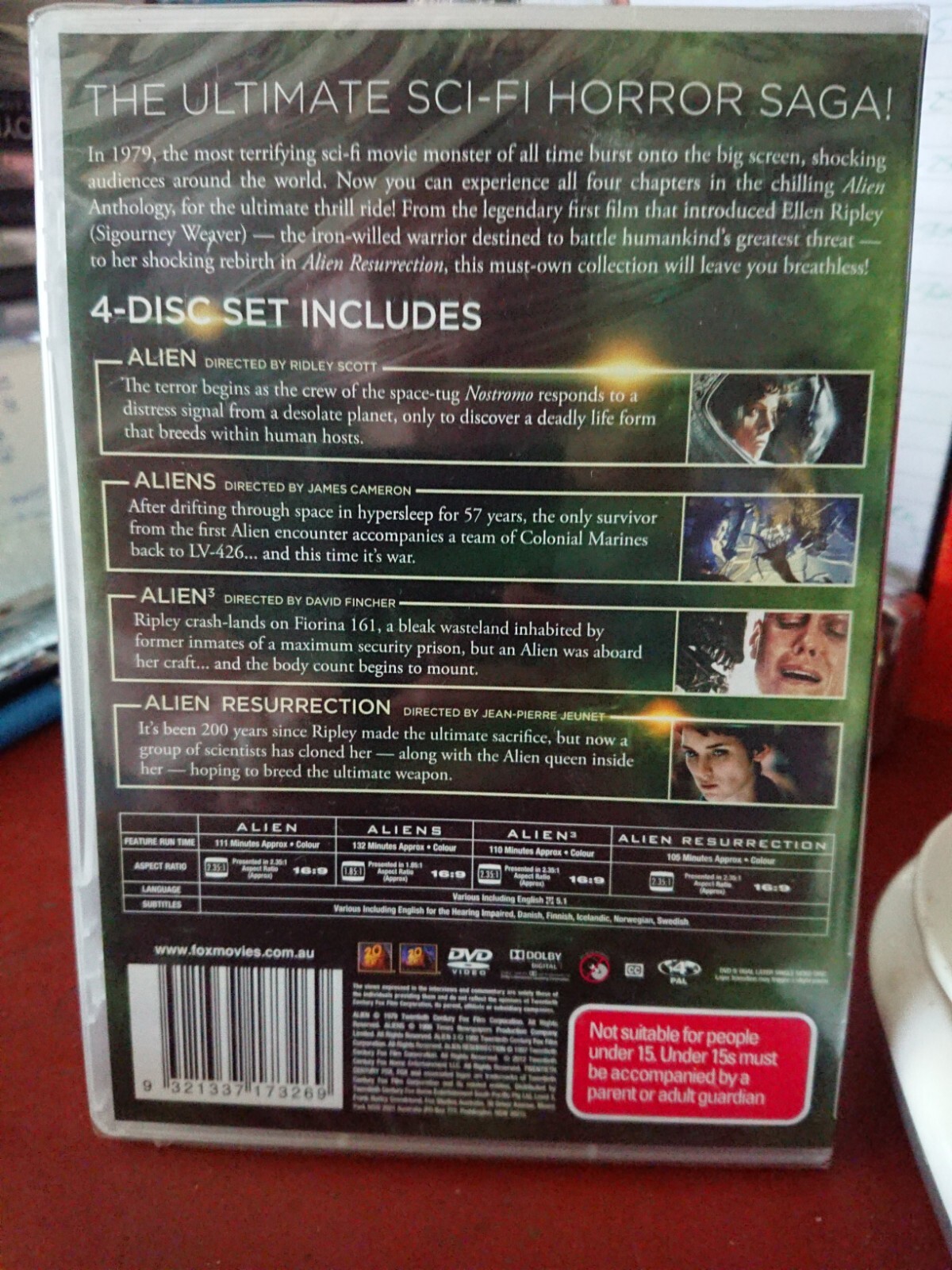 Alien Anthology (Box Set, DVD, 2010) 9321337173269 | eBay