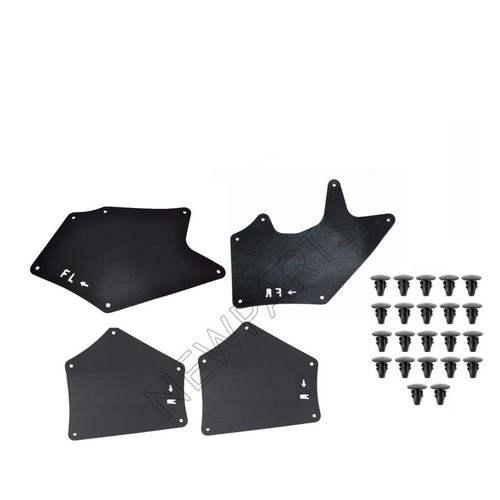 Front & Rear Fender Apron Seals Heat Shield Clips KIT for Toyota Tundra ...