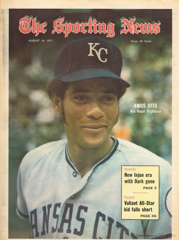 Amos Otis, Kansas City Royals Vintage 1969-'72 H&B Game Used Bat! Very ...