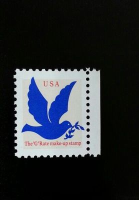 1994 3c Dove, The "G" Rate make-up stamp Scott 2878 Mint F/VF NH | eBay