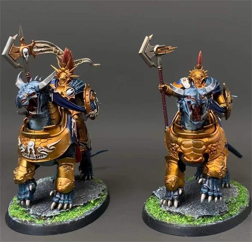 Warhammer AOS Dracothian Guard Stormcast Eternals Presale Painted ...
