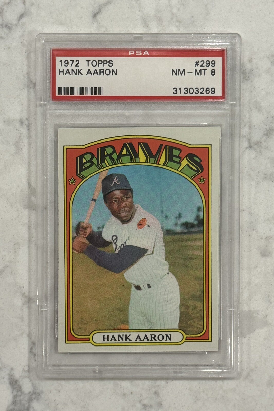 Hank Aaron 1972 Topps #299 Base Price Guide - Sports Card Investor